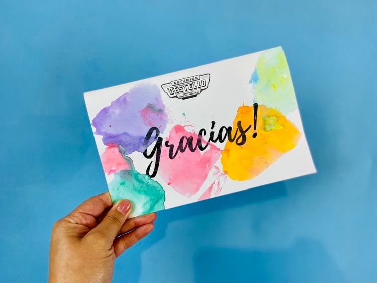 Viernes divertido: EBV Estudios Destello - Tarjetas de agradecimiento ...